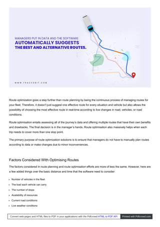 How Are Route Planning and Route Optimisation Not The Same?.pdf