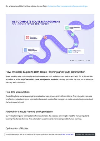 How Are Route Planning and Route Optimisation Not The Same?.pdf