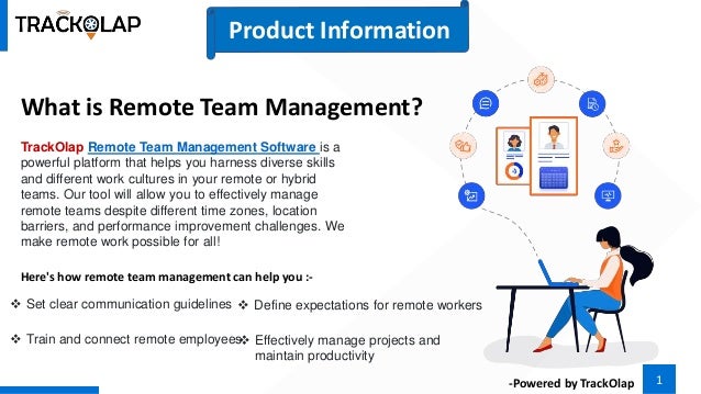 TrackOlap Remote Team Management Solution Harnesses Productivity.pptx