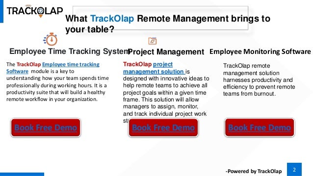 TrackOlap Remote Team Management Solution Harnesses Productivity.pptx