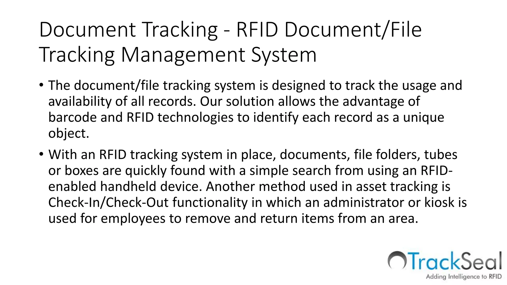 Revolutionizing Industries with RFID Solutions | PPT