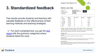 Tracktest English test for Schools and Organisations | PPT