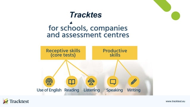 Tracktest English test for Schools and Organisations | PPT
