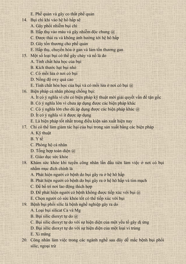 Trac nghiem sknn bui trong mtld | PDF