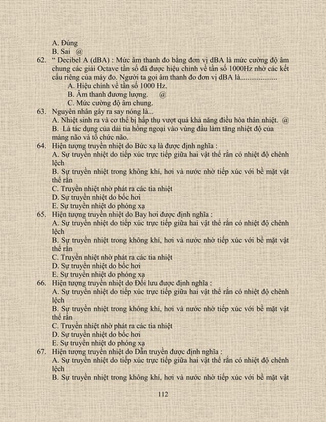 Trac nghiem sknn yeu to ly hoc trong mtld | PDF