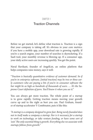Traction: A Startup Guide to Getting Customers | PDF