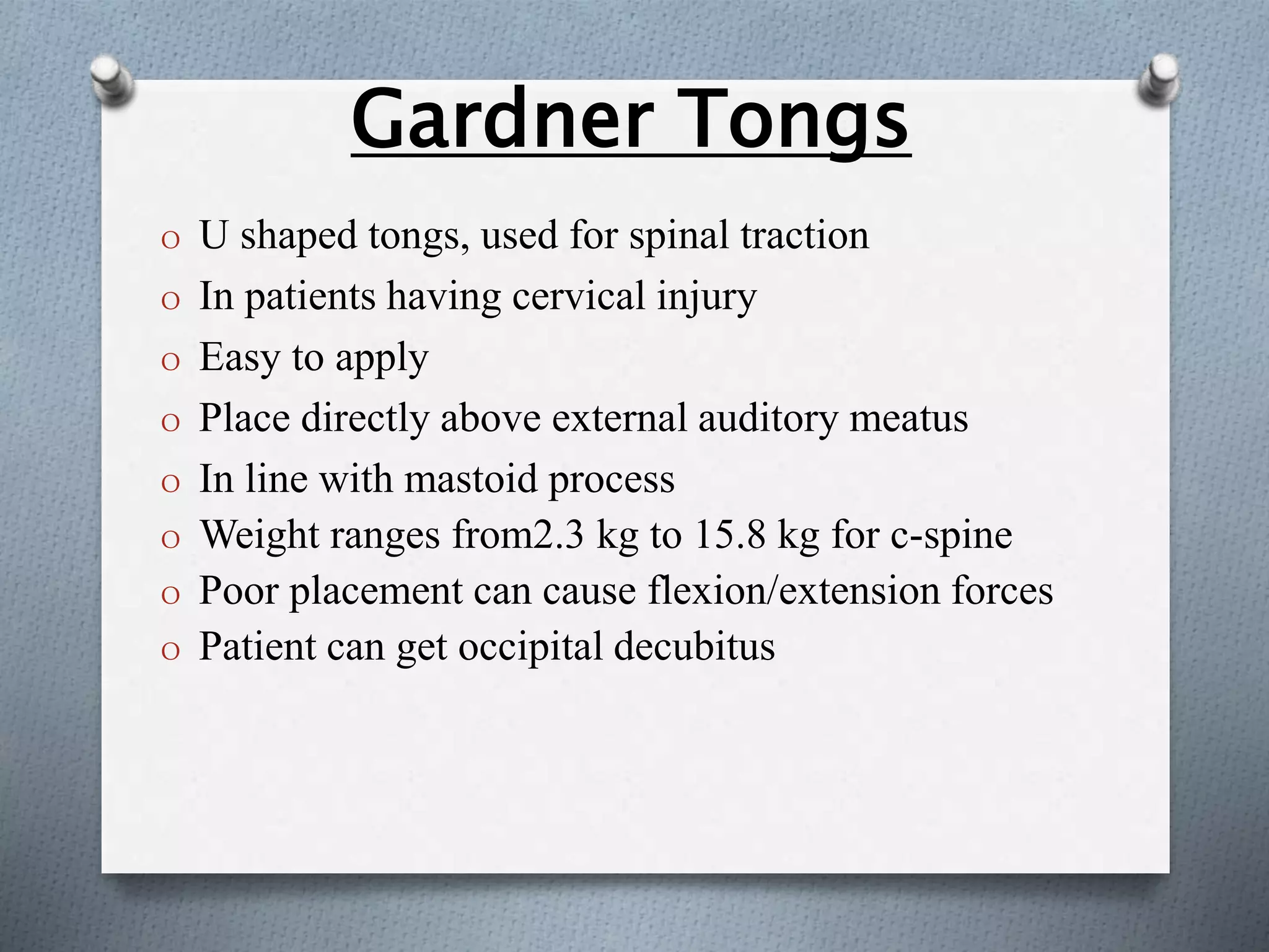 Traction in orthopaedics | PPTX