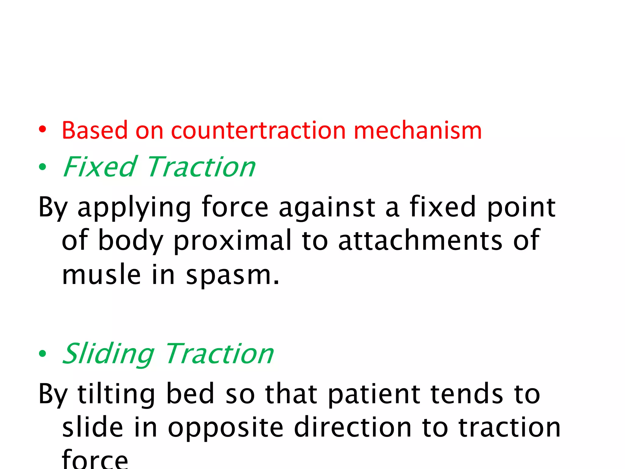 Traction in Orthopaedic | PPTX