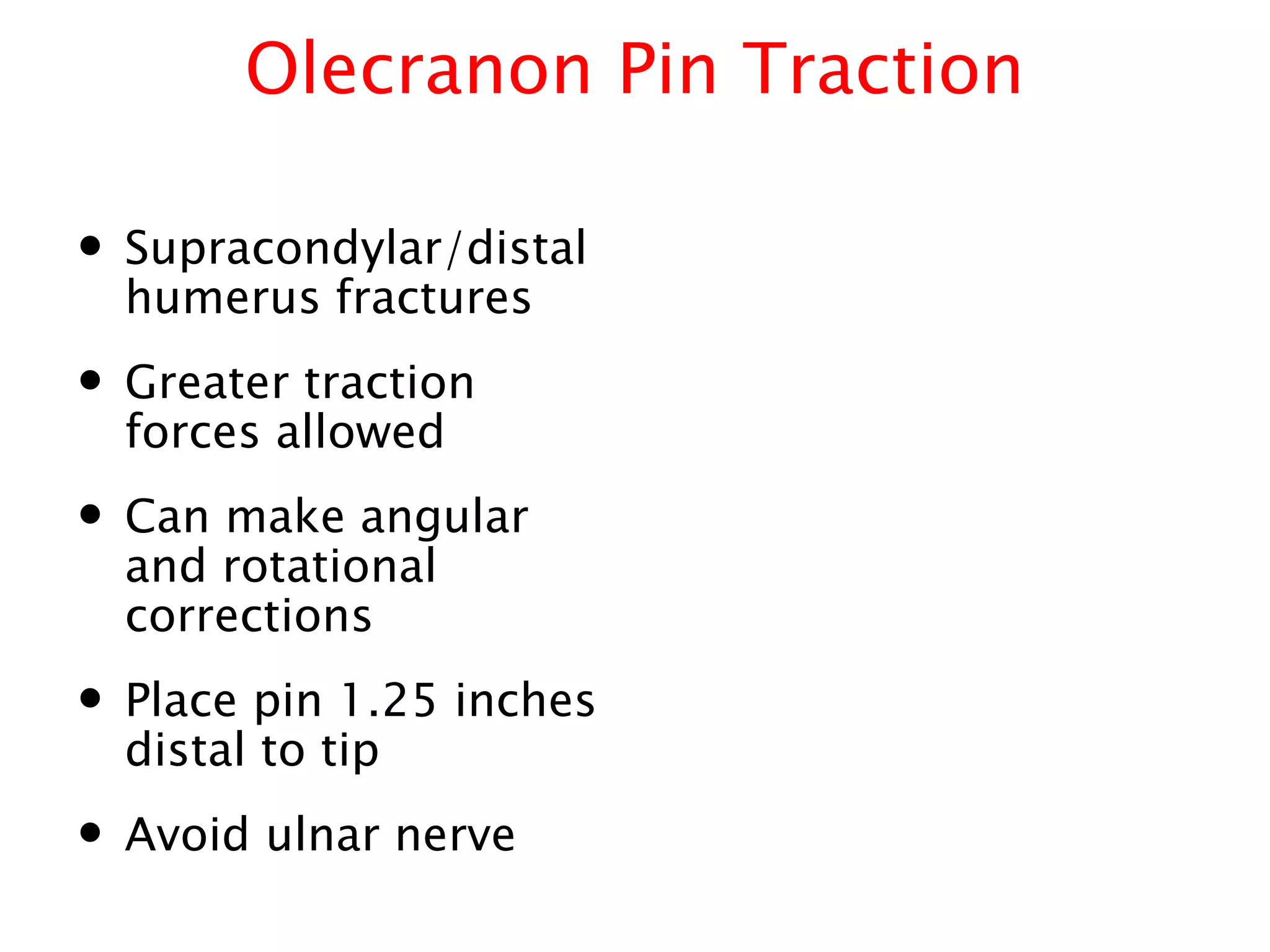 Traction in Orthopaedic | PPTX