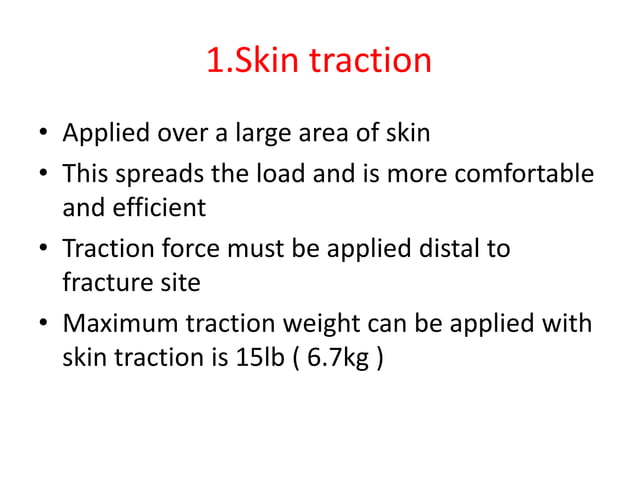 Traction in Orthopaedic | PPT