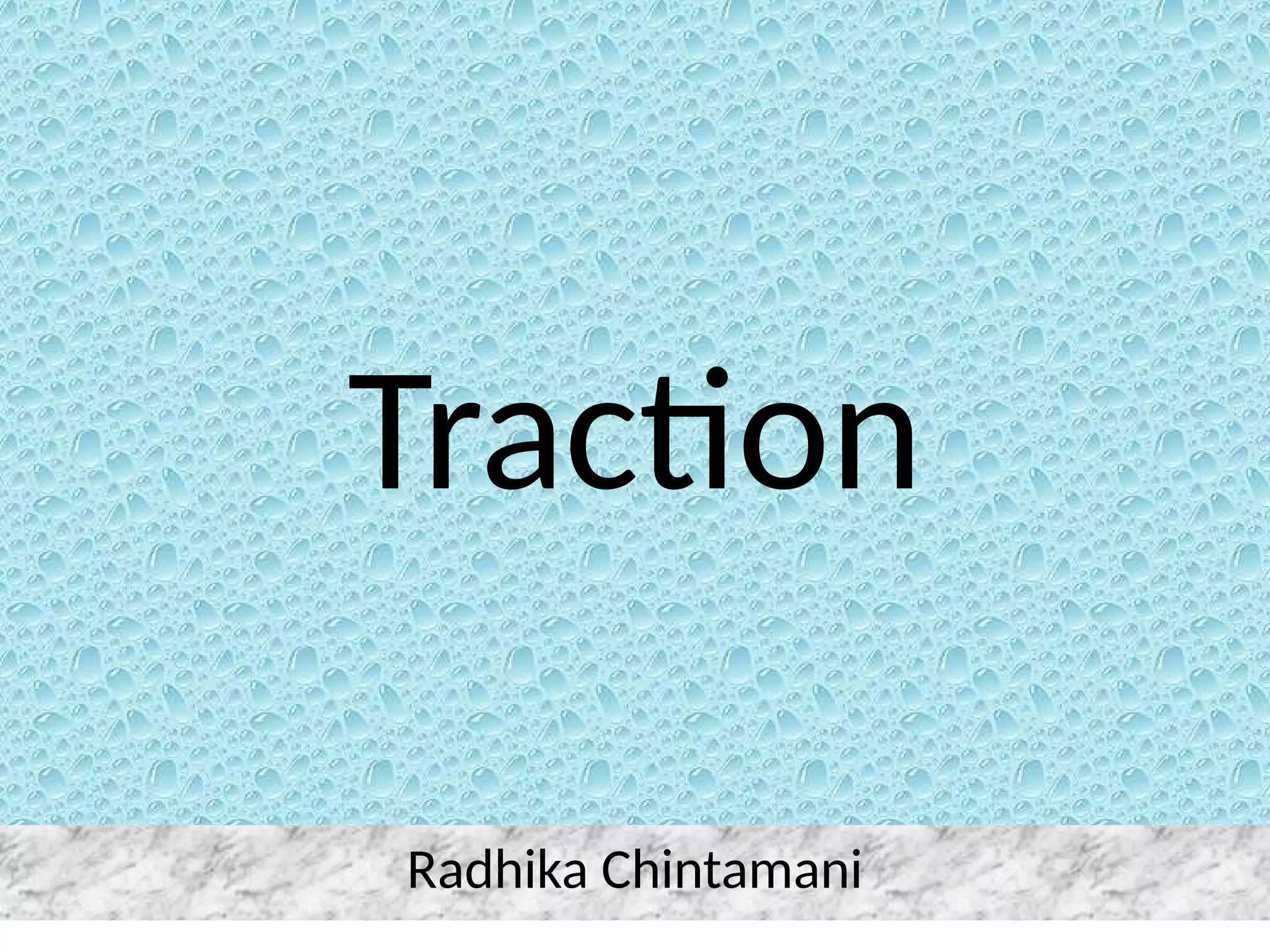 Traction | PDF