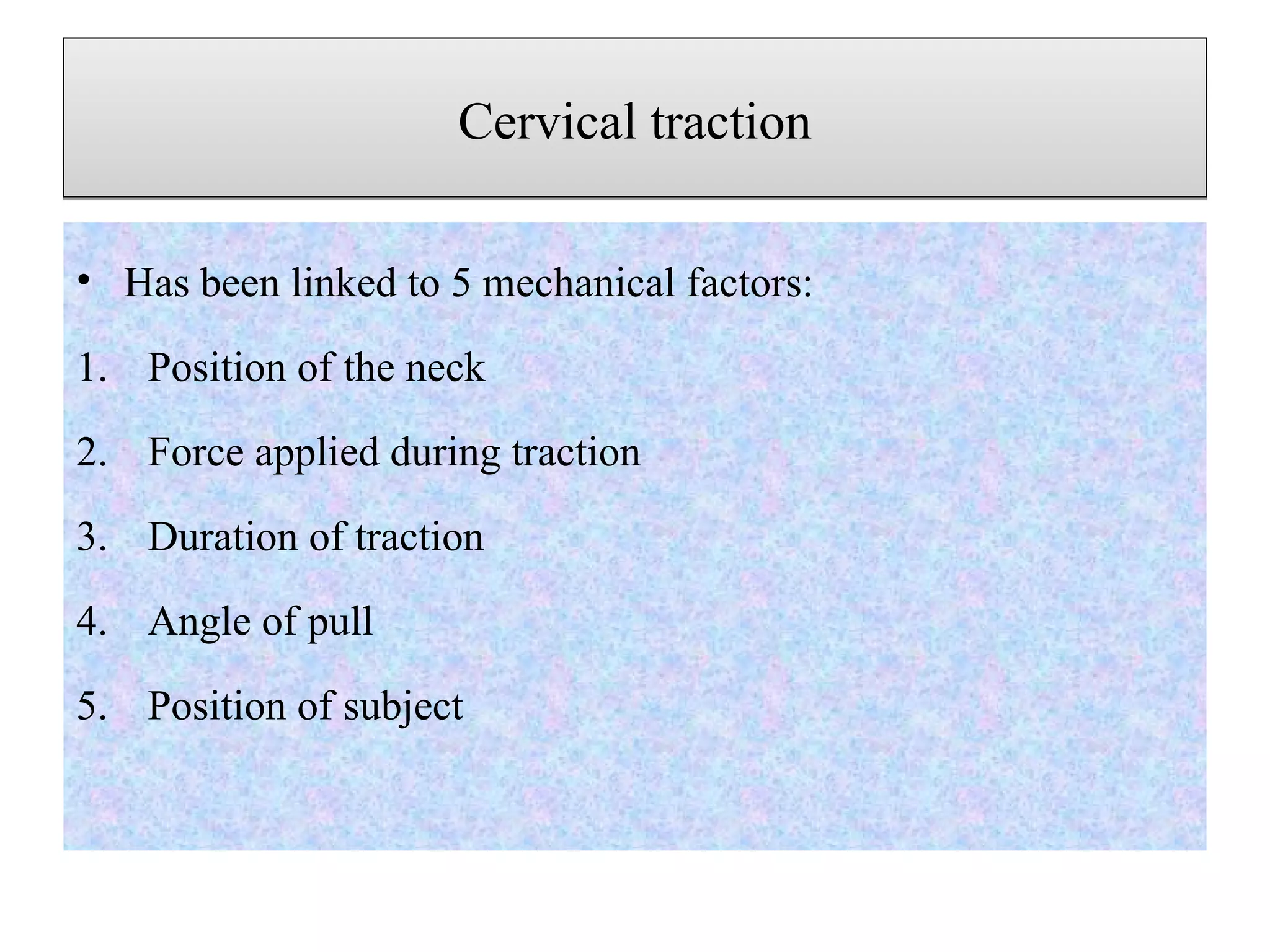 Traction | PDF | First Aid | Injuries