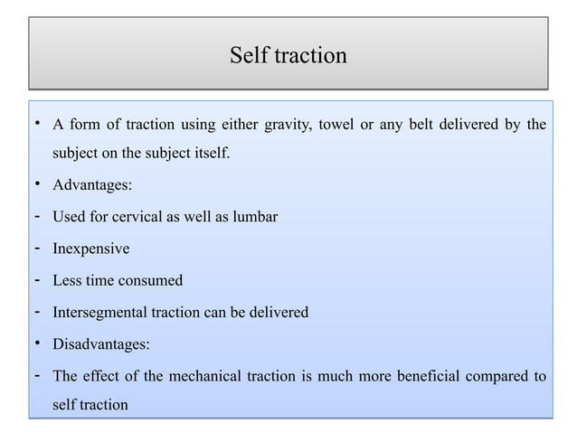Traction | PDF | First Aid | Injuries