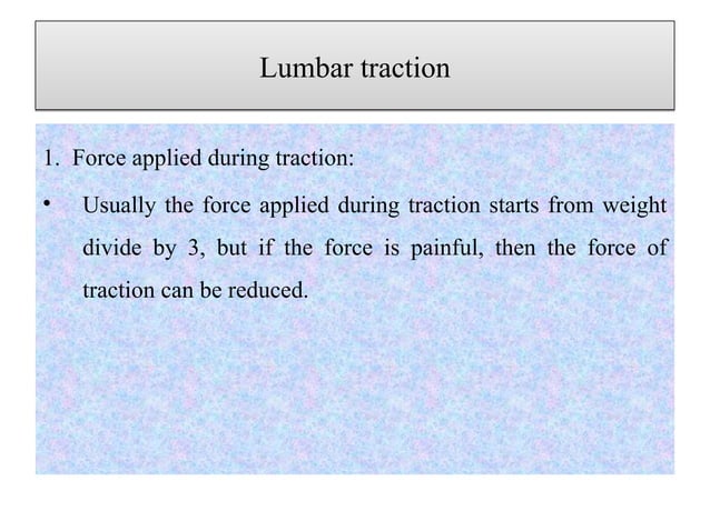 Traction | PDF | First Aid | Injuries
