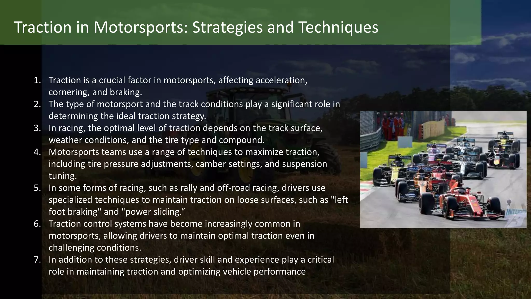 TRACTION AND ITS PREDICTION | PPTX