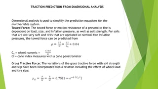 TRACTION AND ITS PREDICTION | PPT
