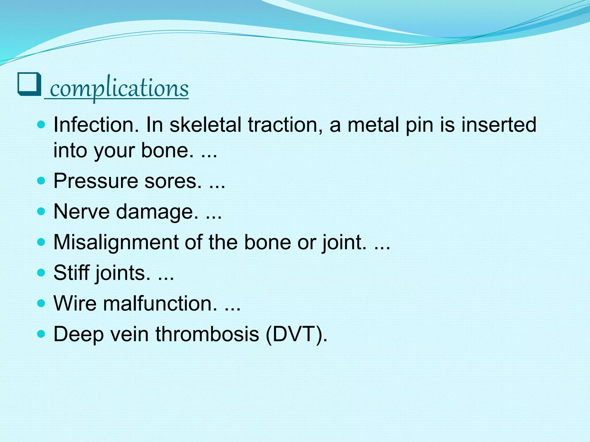 TRACTION for nursing students | PPTX
