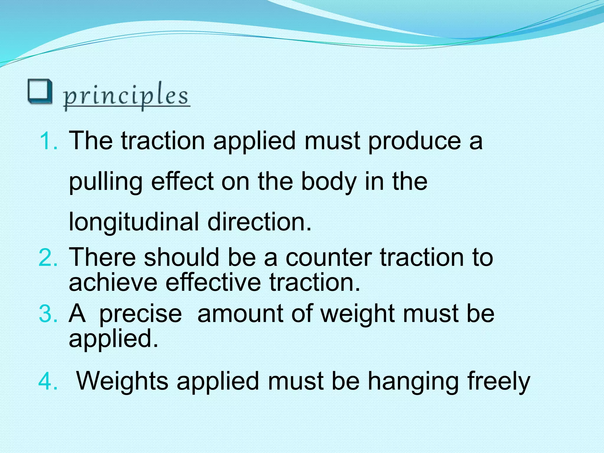 TRACTION for nursing students | PPTX