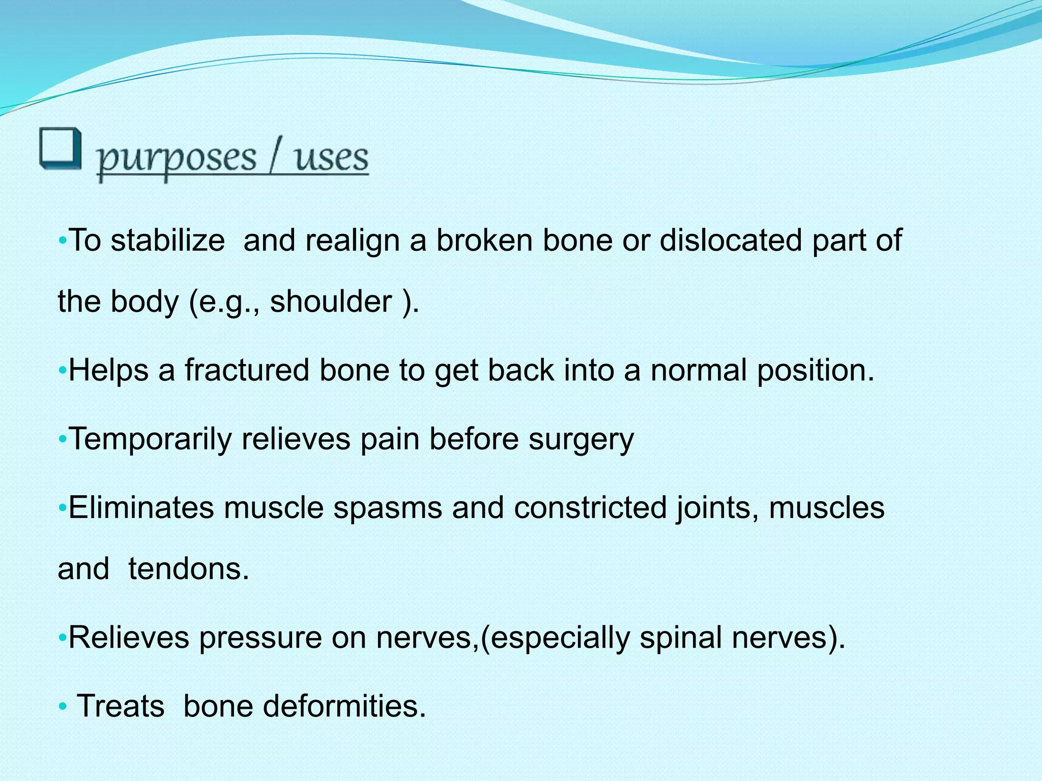 TRACTION for nursing students | PPTX