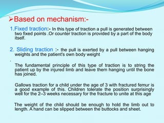TRACTION for nursing students | PPTX | First Aid | Injuries
