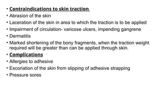 Traction used in orthopedics and practice | PPT
