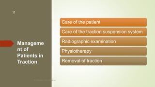 Traction In Orthopedics | PPTX