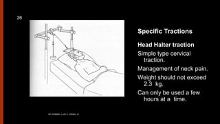 Traction In Orthopedics | PPTX