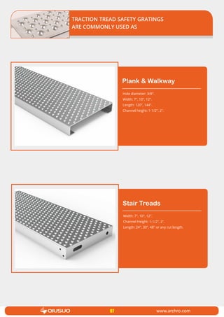 Traction tread-safety-gratings | PDF