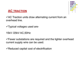 Electrical Traction for Electrical students | PPT