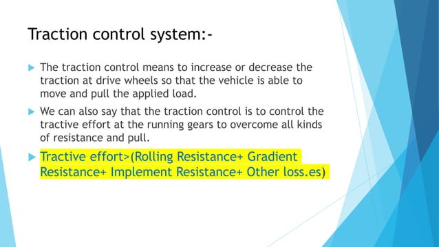 Traction and Tractive Effort.pptx | Physics | Science