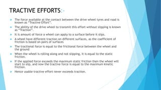 Traction and Tractive Effort.pptx
