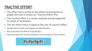 Traction and Tractive Effort.pptx