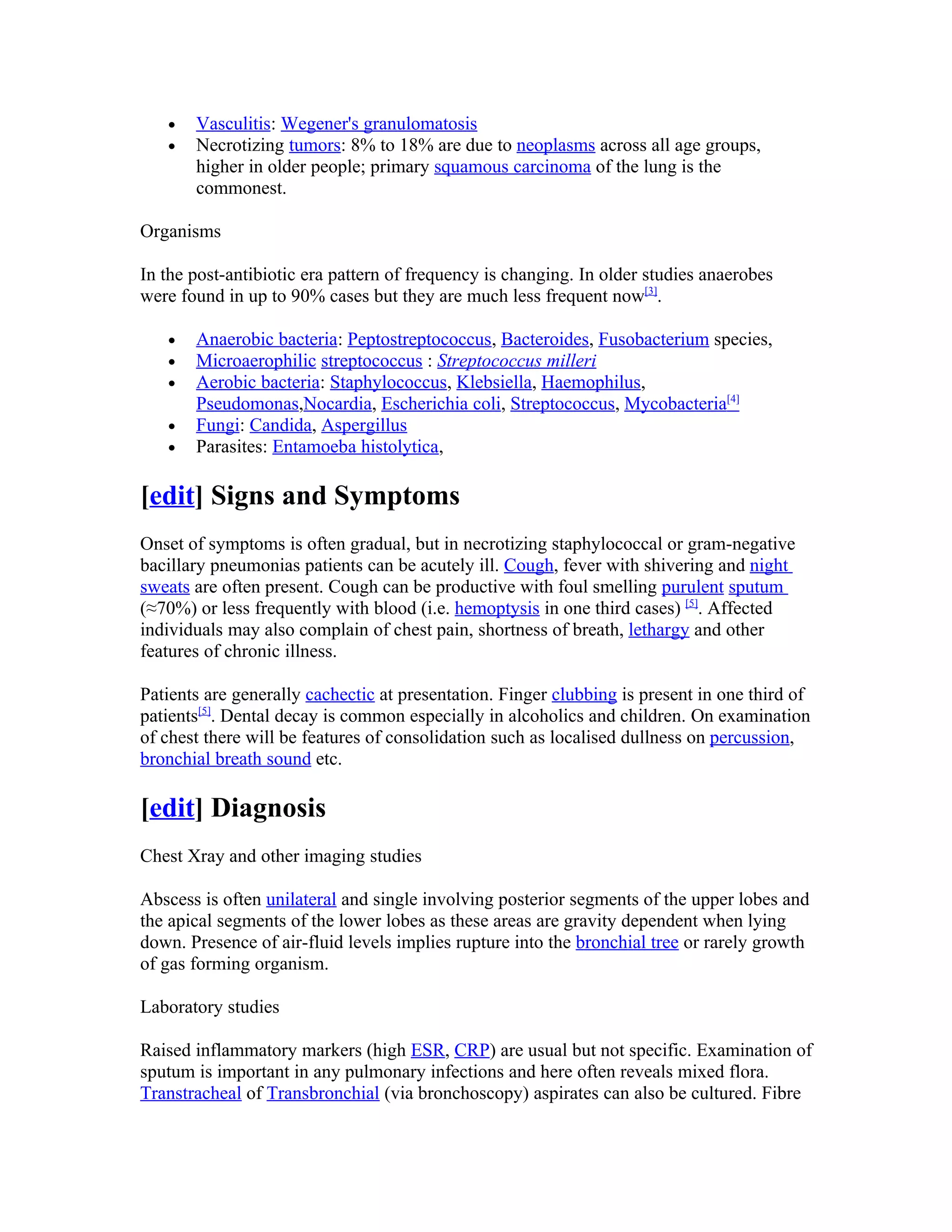 Traction bronchiectasis bronchiectasis notes | DOC | Lung and ...