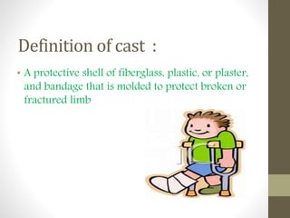 Traction ,cast and fixation | PPTX