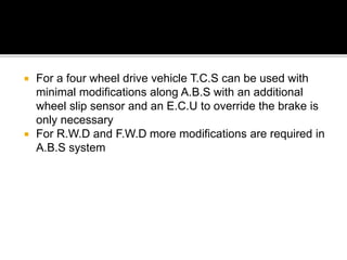 Traction control | PPTX