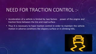 Traction control system | PPTX