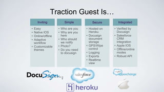 Traction Guest | Lobby Sign in App | PPTX