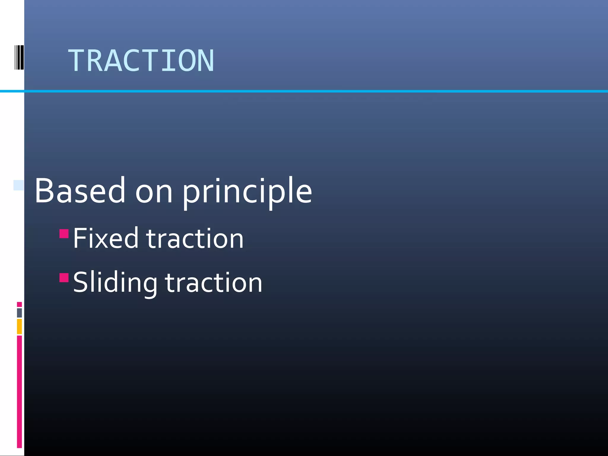 Traction in orthopaedics | PPT