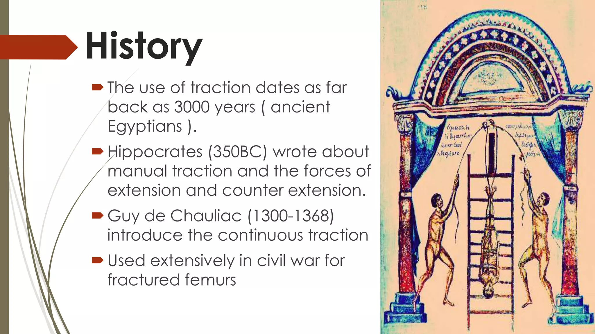 Traction(orthopedics) | PPTX