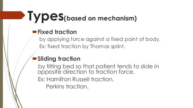 Traction(orthopedics)
