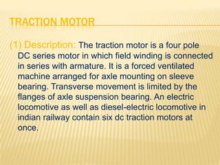 Traction motor | PPTX