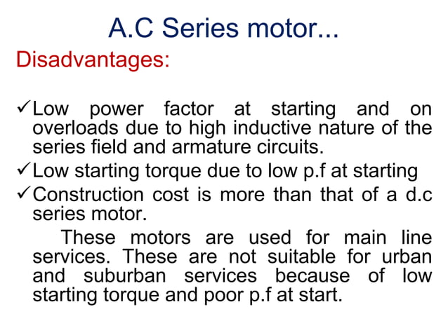 TRACTION MOTORS in Electric Traction.ppt