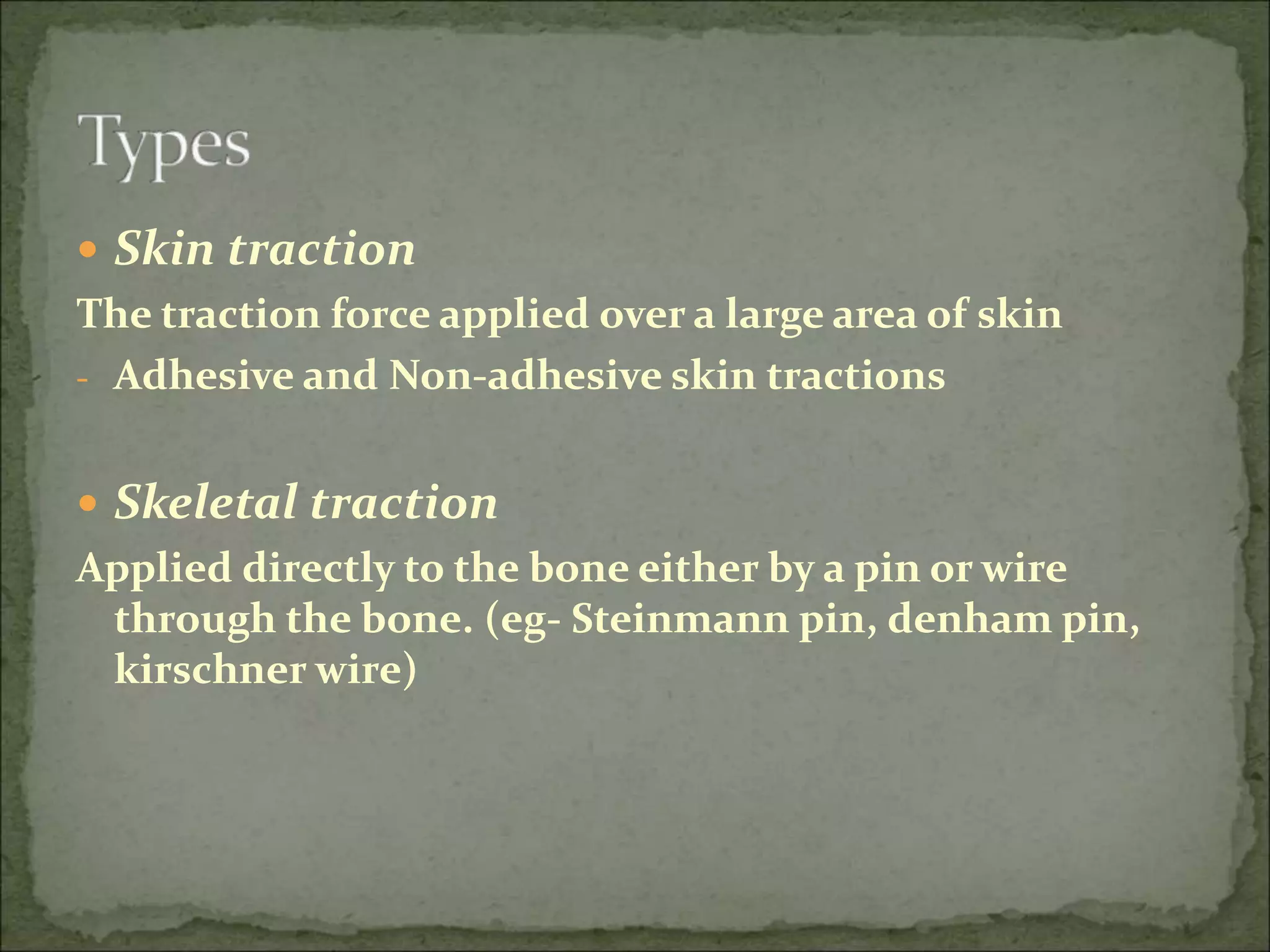Tractions | PPT