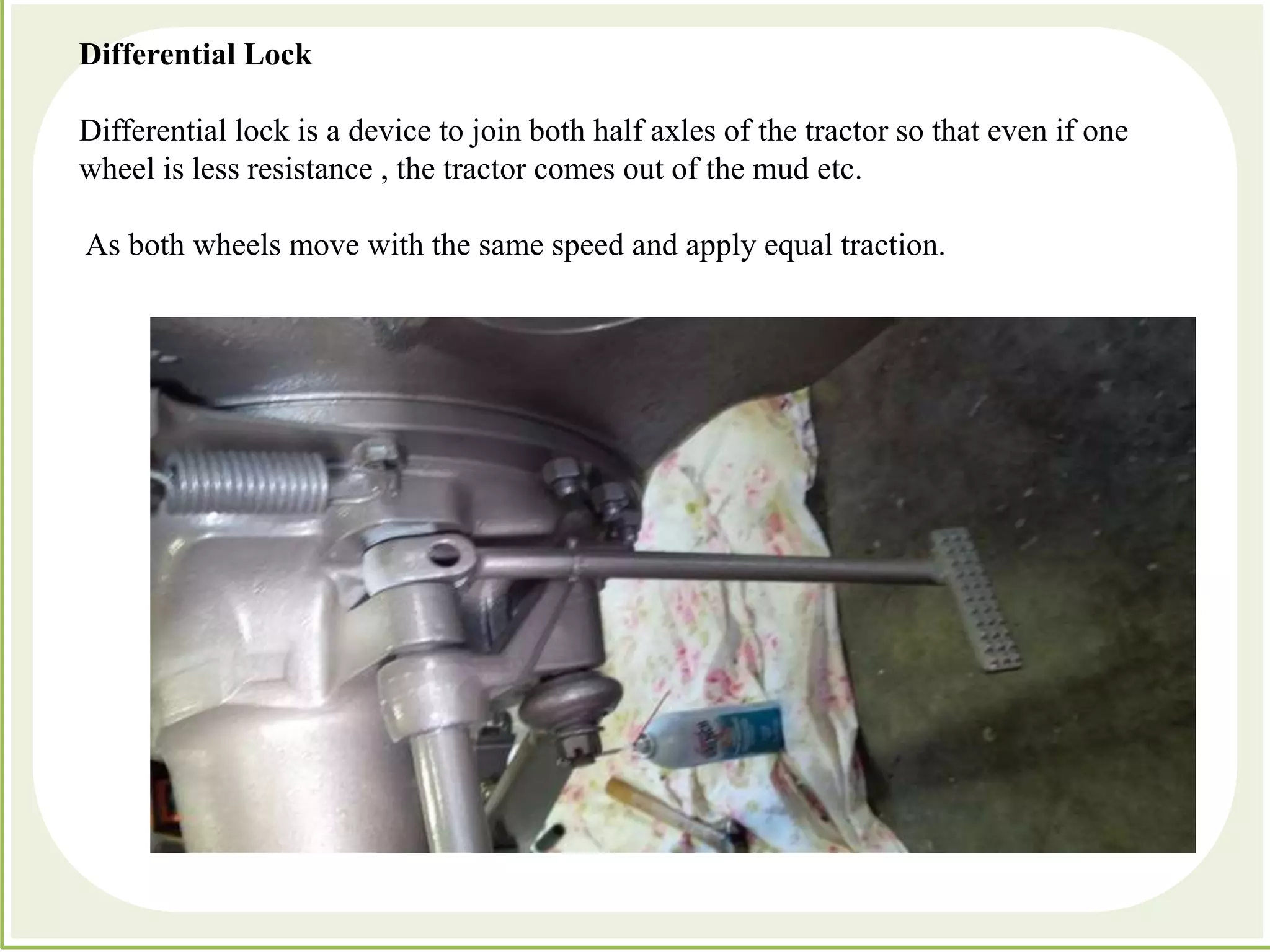 Tractor Farm Power and Machinery | PPTX