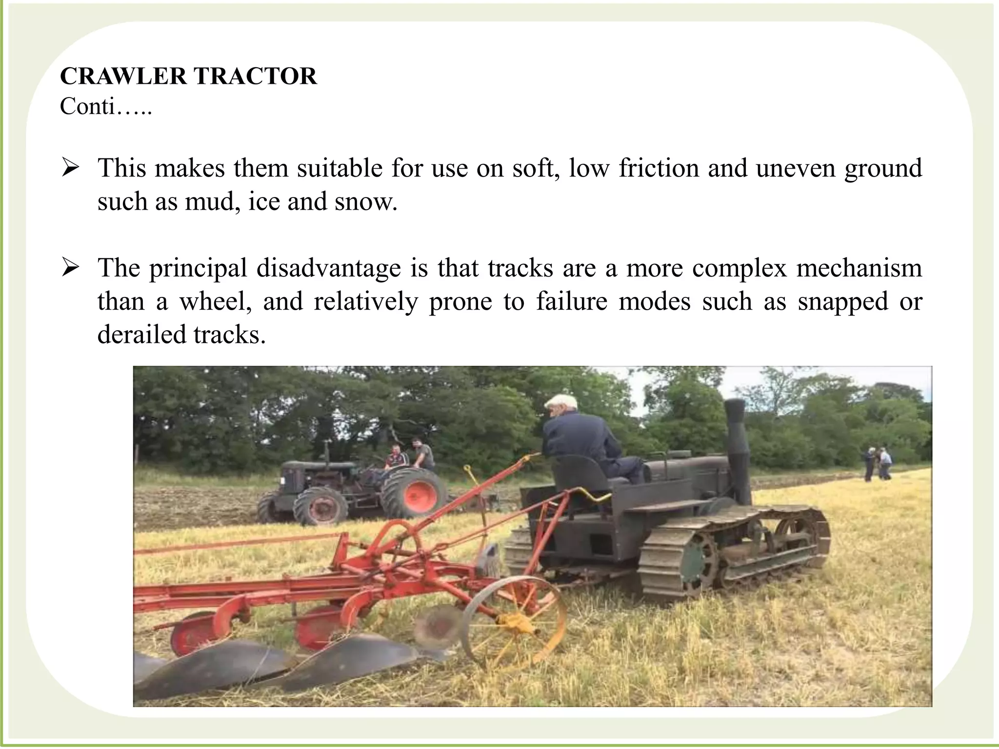 Tractor Farm Power and Machinery | PPTX