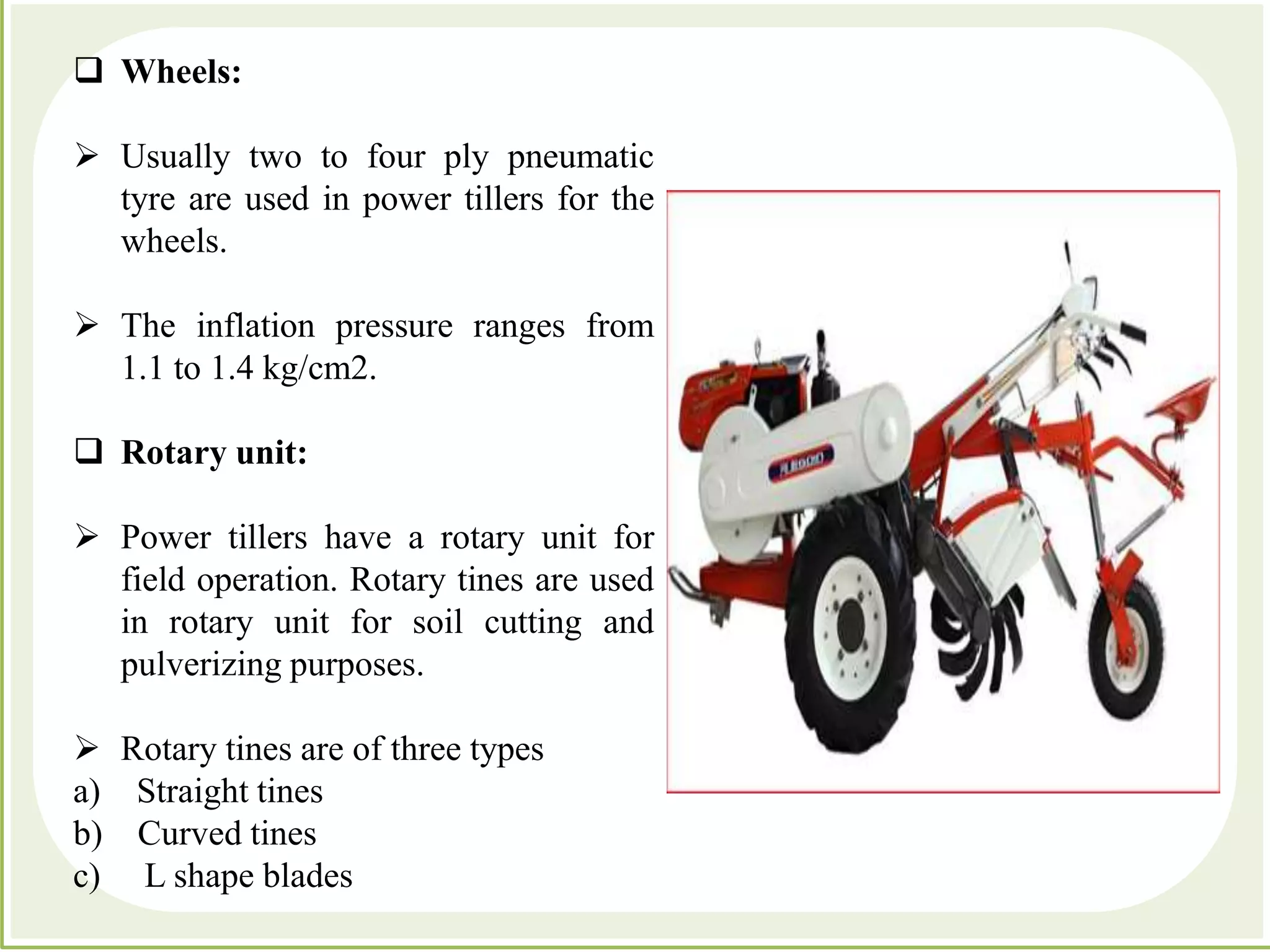 Tractor Farm Power and Machinery | PPTX
