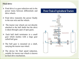 Tractor Farm Power and Machinery | PPTX