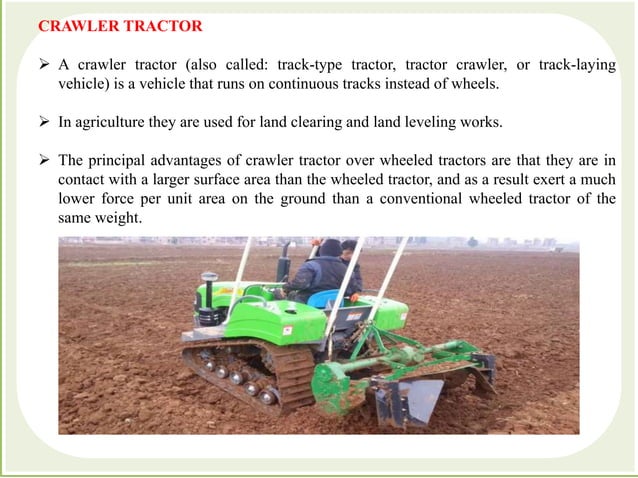 Tractor Farm Power and Machinery | PPTX | Off-Road Vehicles | Auto Body ...
