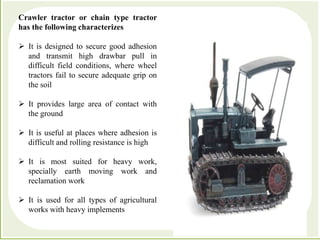 Tractor Farm Power and Machinery | PPTX