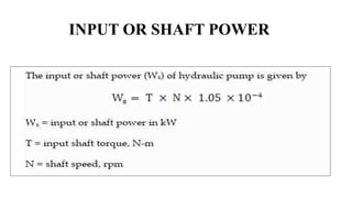 tractor HYDRAULIC PUMP SELECTION AND DESIGN.pptx